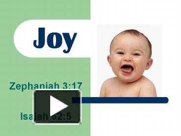 Joy presentation | free to download