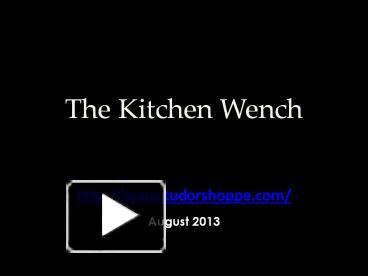 The Kitchen Wench presentation | free to download