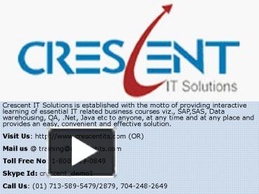 PPT – IBM Tivoli Directory Integrator Online Training and Placement ...