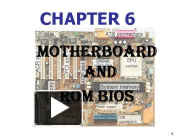 PPT – Motherboard and PowerPoint presentation | free to download - id ...