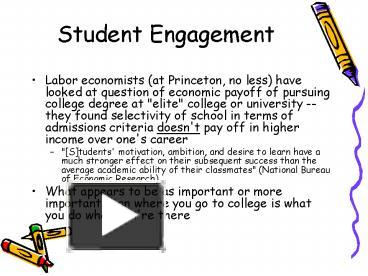 PPT – Student Engagement PowerPoint presentation | free to download ...