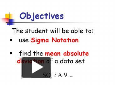PPT – Objectives PowerPoint presentation | free to download - id ...