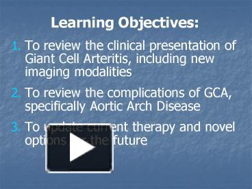 PPT – Learning Objectives: PowerPoint presentation | free to view - id ...