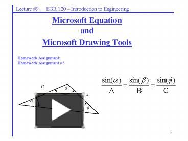 PPT – Microsoft Equation PowerPoint presentation | free to download ...