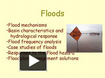 Floods presentation | free to download