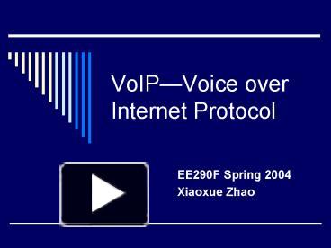 PPT – VoIP PowerPoint presentation | free to download - id: 459553-ZWNlO