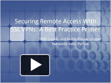 Securing presentation | free to download