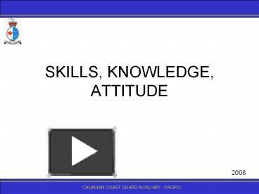 SKILLS, KNOWLEDGE, ATTITUDE presentation | free to download