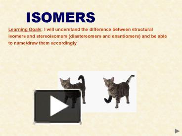 ISOMERS presentation | free to download