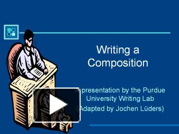 Writing a Composition presentation | free to download