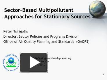 Sector presentation | free to download