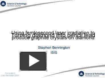 Stephen Bennington presentation | free to view