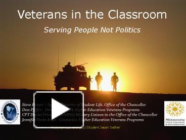 Photo by CLC and BSU Student Jason Sather presentation | free to view