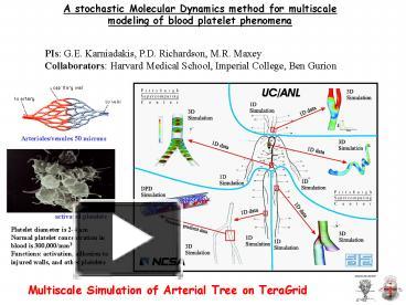 PPT – A stochastic Molecular Dynamics method for multiscale PowerPoint ...
