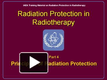 PPT – Radiation Protection in Radiotherapy PowerPoint presentation ...