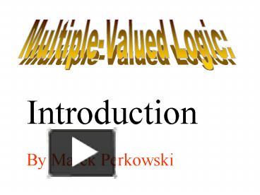 PPT – An Application of MVL Intel StrataFlash PowerPoint presentation ...