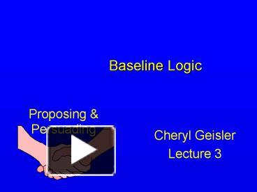 PPT – Baseline Logic PowerPoint presentation | free to view - id: 46dd9 ...