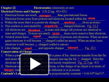 Problem Solving with Electricity presentation | free to view