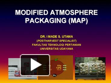 MODIFIED ATMOSPHERE PACKAGING (MAP) presentation | free to view
