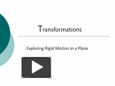 Transformations presentation | free to view