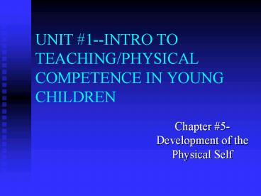 PPT – UNIT PowerPoint presentation | free to view - id: 47582-MjY4N