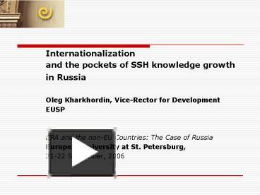 Internationalization presentation | free to view