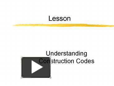 PPT – Understanding Construction Codes PowerPoint presentation | free ...