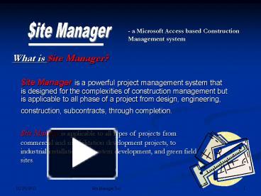 $ite Manager is a powerful project management system that is designed ...