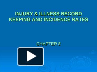 INJURY presentation | free to download