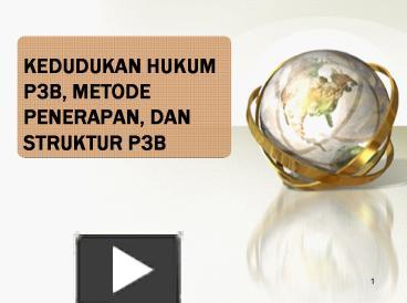 KEDUDUKAN HUKUM P3B, METODE PENERAPAN, DAN STRUKTUR P3B presentation ...