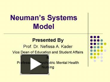 Neuman presentation | free to view