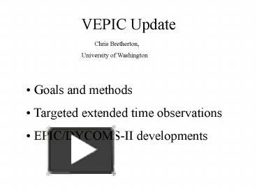 PPT – VEPIC Update PowerPoint presentation | free to download - id ...