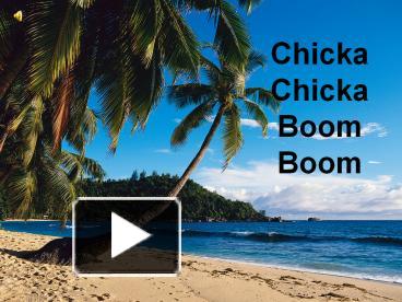Chicka Chicka Boom Boom presentation | free to download