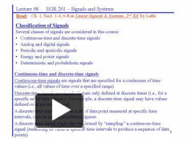 PPT – EGR 277 PowerPoint presentation | free to download - id: 48850c-ZmFjM