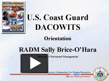 U'S' Coast Guard DACOWITS presentation | free to view