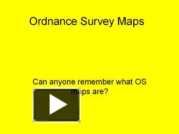 Ordnance%20Survey%20Maps presentation | free to download
