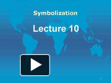 Symbolization presentation | free to view