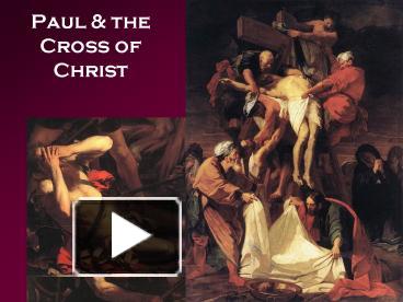 PPT – Paul PowerPoint presentation | free to download - id: 48ed5-ZDc1Z