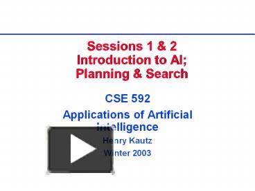 PPT – Sessions 1 PowerPoint presentation | free to download - id ...