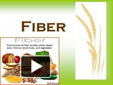 Fiber presentation | free to download