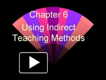 PPT – Using Indirect Teaching Methods PowerPoint presentation | free to ...