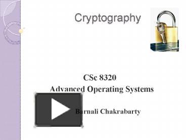 Cryptography presentation | free to download