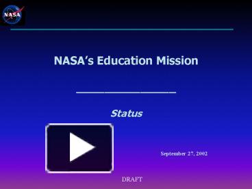 NASA presentation | free to download
