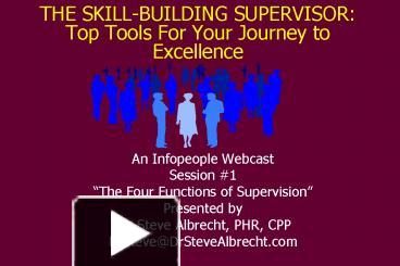 THE SKILL-BUILDING SUPERVISOR: Top Tools For Your Journey to Excellence ...
