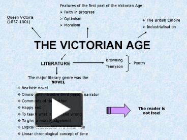 THE VICTORIAN AGE presentation | free to download