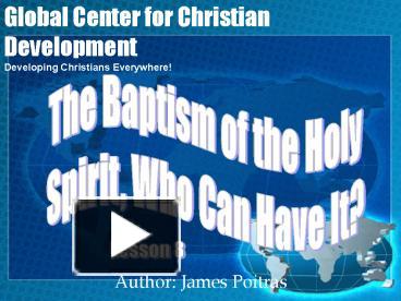 PPT – Author: James Poitras PowerPoint presentation | free to view - id ...