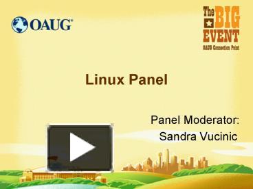 Linux Panel presentation | free to download