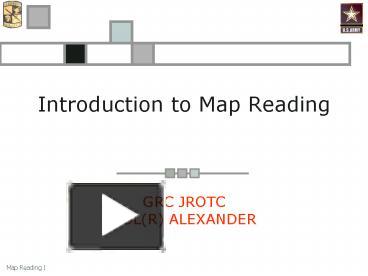 Introduction to Map Reading presentation | free to view