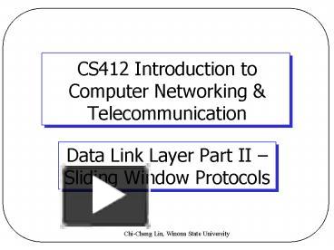 PPT – CS412 Introduction to Computer Networking PowerPoint presentation ...