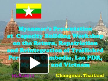 PPT – Myanmar PowerPoint presentation | free to download - id: 4994c3-NmY4M
